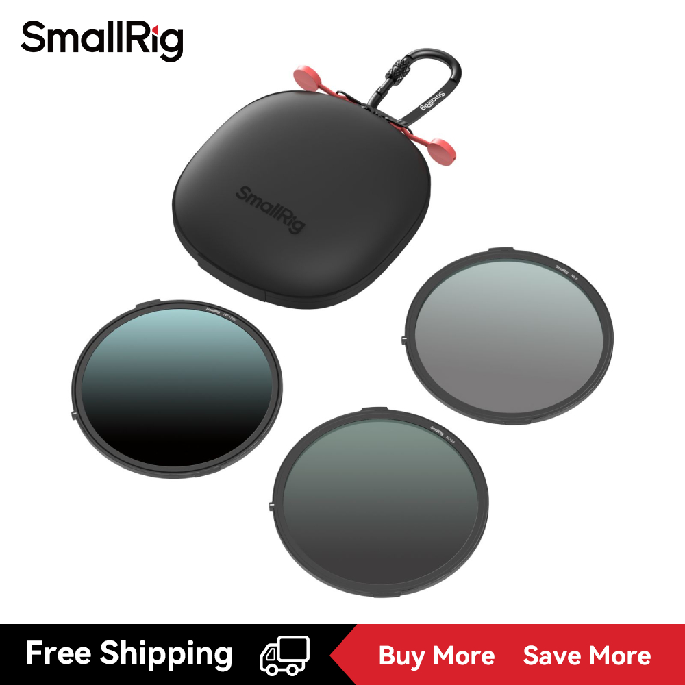 Smallrig Filter Kit วางซ้อนกันได้แม่เหล็กความละเอียดสูงเฉพาะกล่องเคลือบ SMALLRIG พร้อมแคลมป์ปรับ ...