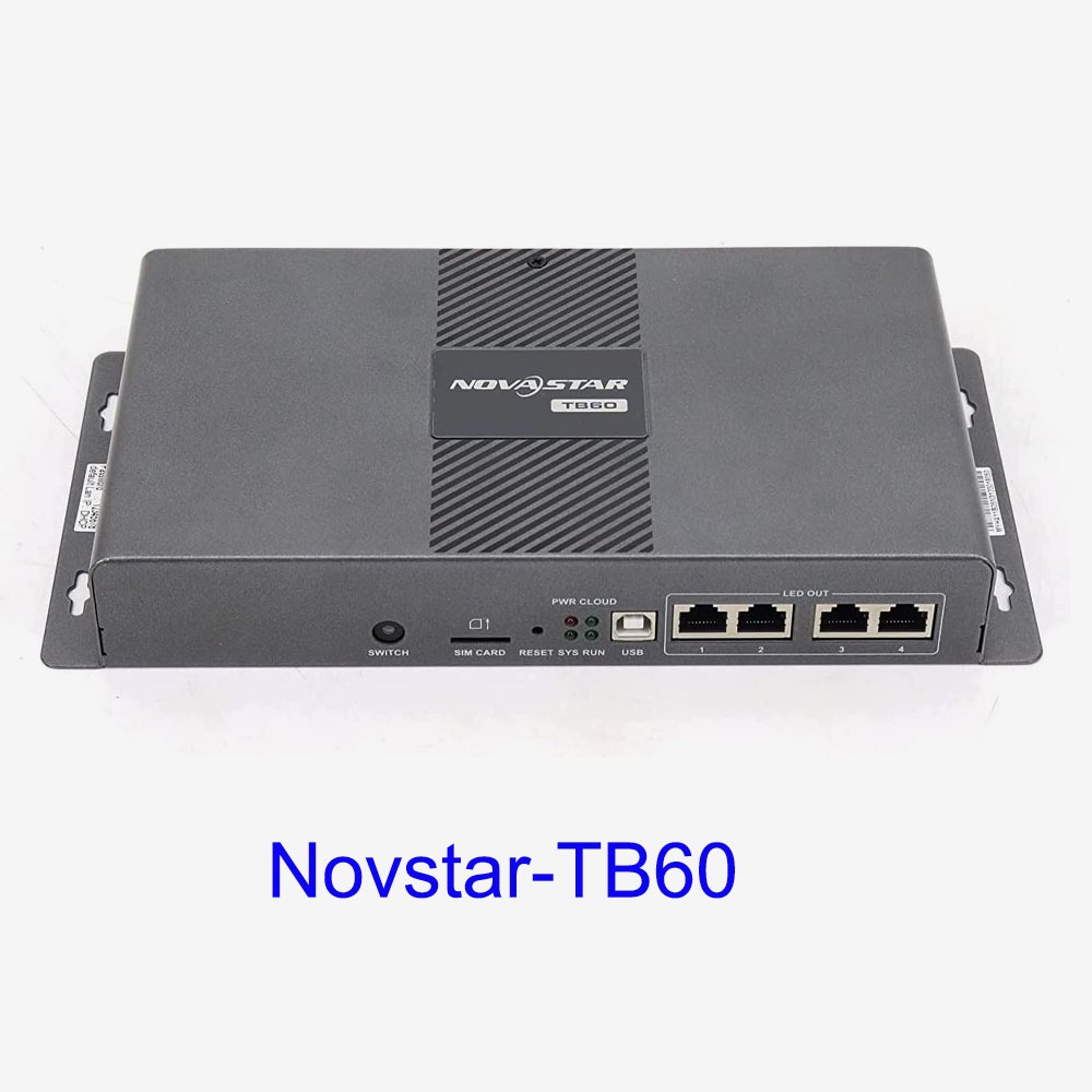 Novastar TB60 จอแสดงผล LED เต็มรูปแบบ เครื่องเล่นมัลติมีเดียรุ่นต่อไป ...
