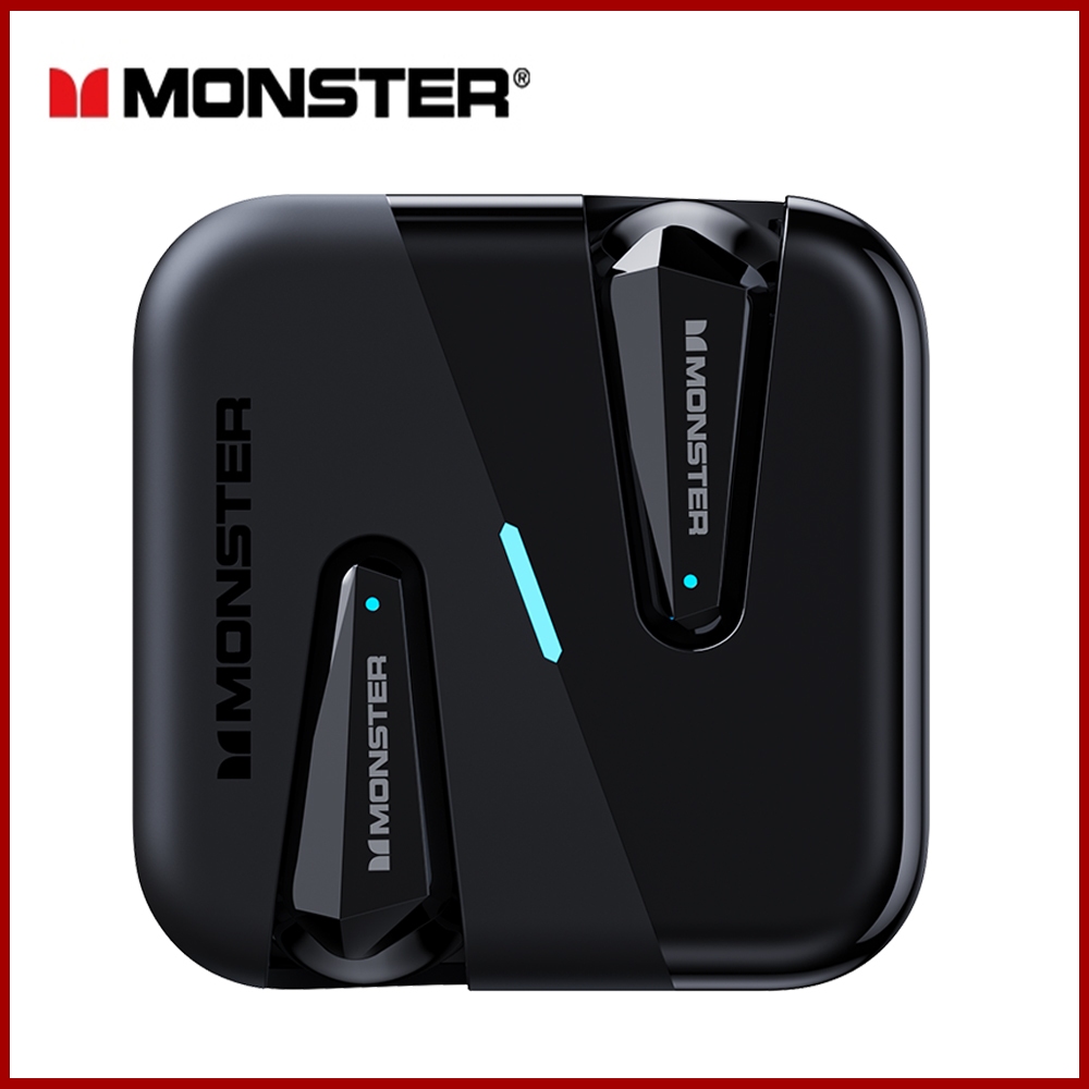 Monster XKT01 หูฟังไร้สายบลูทูธ Bluetooth 5.4 HD Callsเล่นเกม ลดเสียงรบ ...