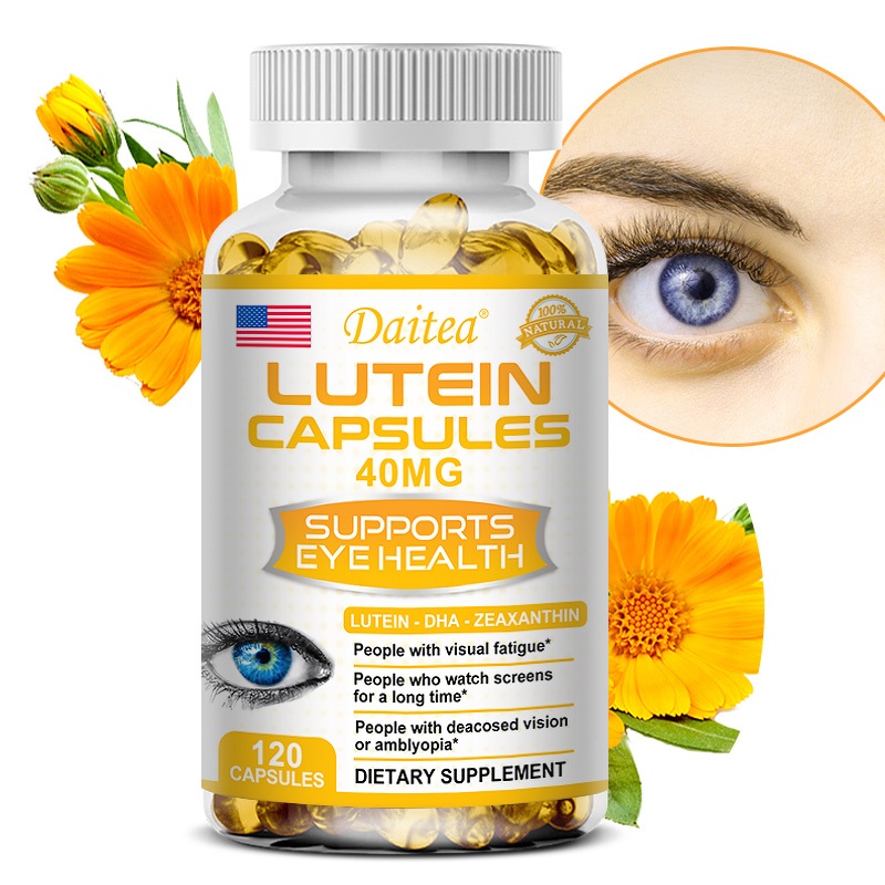 Daitea Lutein Capsules พร้อม Zeaxanthin: อาหารเสริม Lutein และ ...