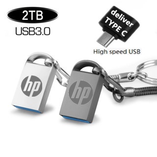 หน่วยความจําแฟลช HP 2TB USB 128GB/64GB หน่วยความจําใหม่ความเร็วสูง USB ...