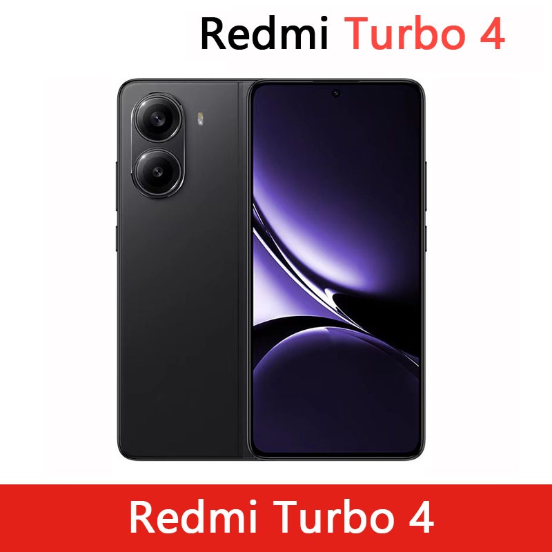 Redmi Turbo 4 Smartphone Dimensity 8400-Ultra / Redmi Turbo 4 Pro Snapdragon 8s Gen 4 / Redmi ...