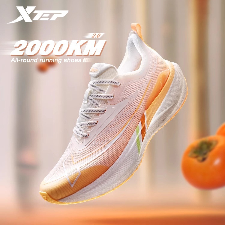 【xtep】2000KM 2.0 | รองเท้าวิ่งผู้หญิง Rebound Support Professional Cushioning Shock Absorption ...