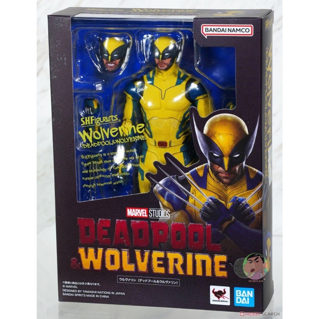 Bandai S.H.Figuarts Wolverine (Deadpool & Wolverine) Action Figure ...