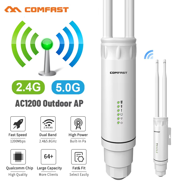 COMFAST คลังสินค้าพร้อมcomfast High Power AC1200 Outdoor Wireless Wifi ...