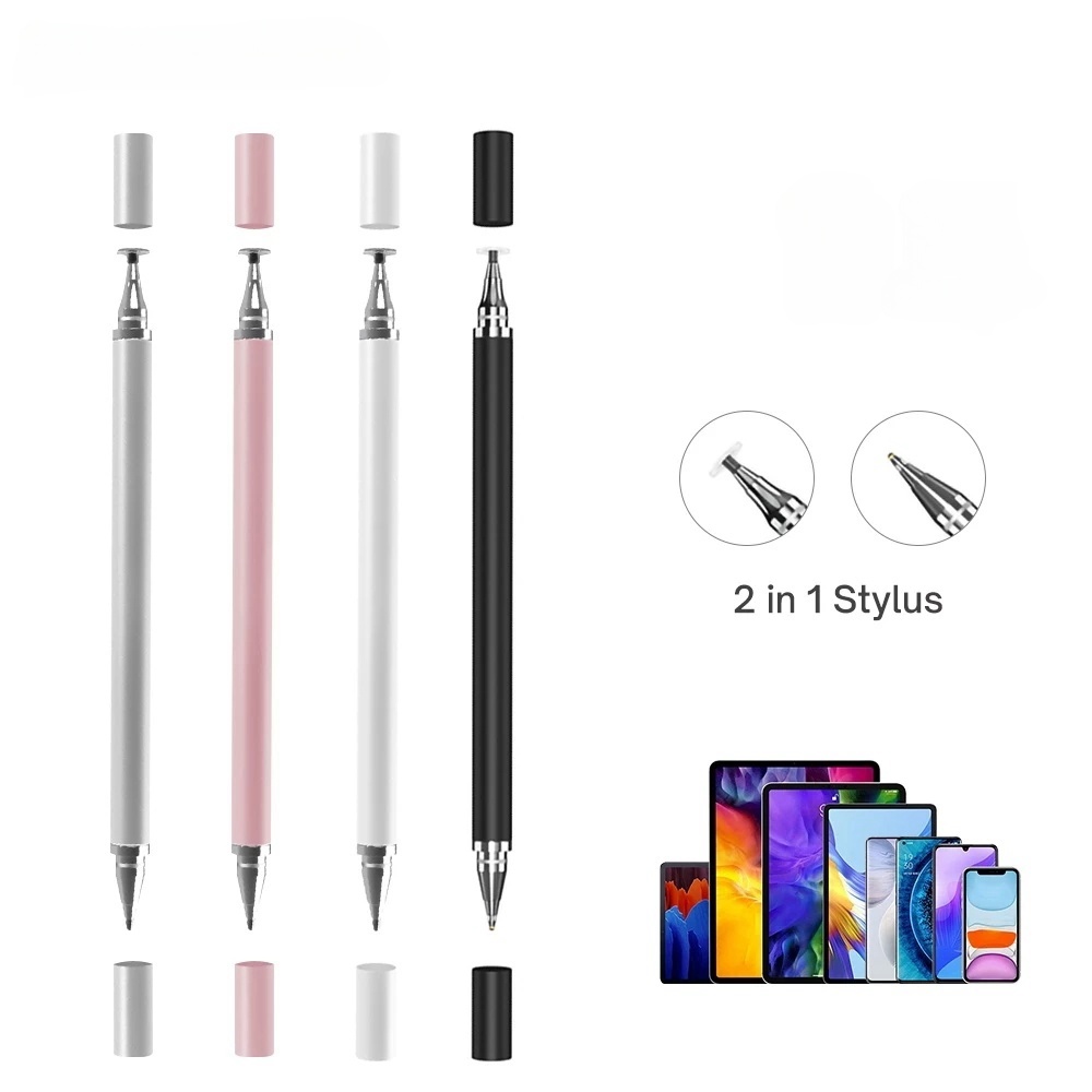 Stylus 2 in 1 Universal Drawing Pad หน้าจอสัมผัสสมาร์ทดินสอ Stylus ...