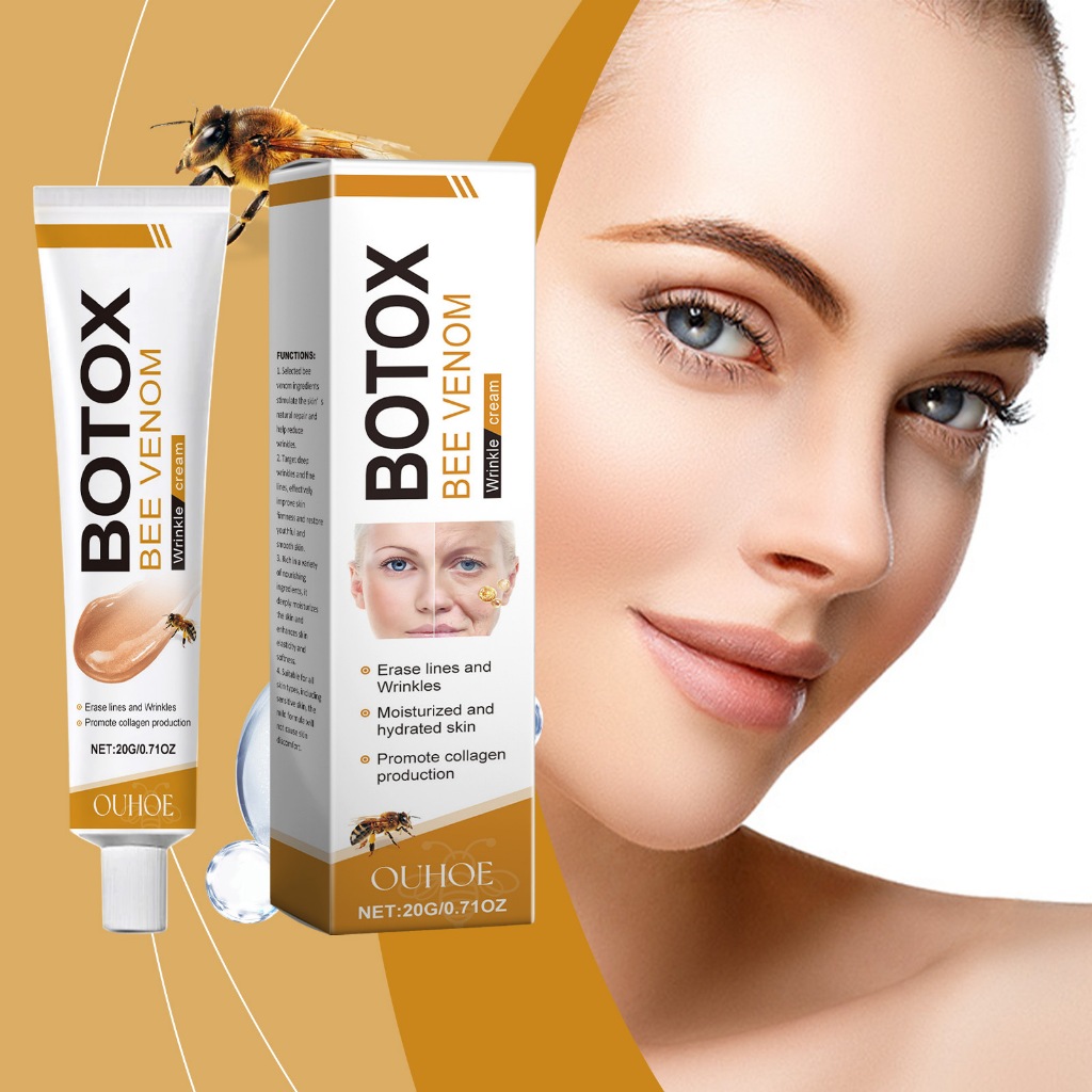Ouhoe Botox Bee Venom ครีมกําจัดริ้วรอย, Bee Venom Anti-Wrinkle Firming ...