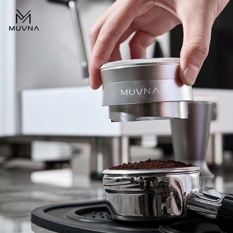 Muvna อิตาเลี่ยนผงกาแฟสแตนเลส Self-Gravity Powder Dispenser 51/53/58 ...