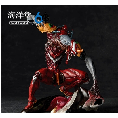 Artpla Evangelion EVA Unit 2 Beast Form 2 (พิมพ์) Kaiyodo Assembly ...