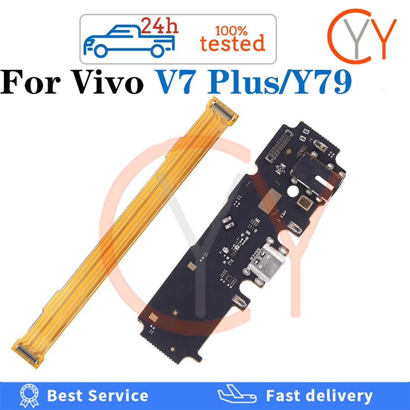 สําหรับ Vivo V7 Plus Y79 เมนบอร์ดหลักเชื่อมต่อจอแสดงผล LCD ริบบิ้นพอร์ต ...