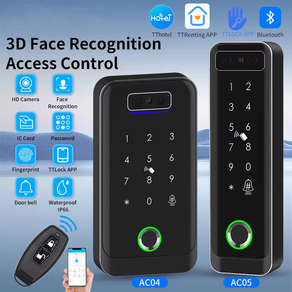 หลายแพลตฟอร์ม TTlock TTHelry TTRenting สมาร์ทล็อคลายนิ้วมือและ Face ...