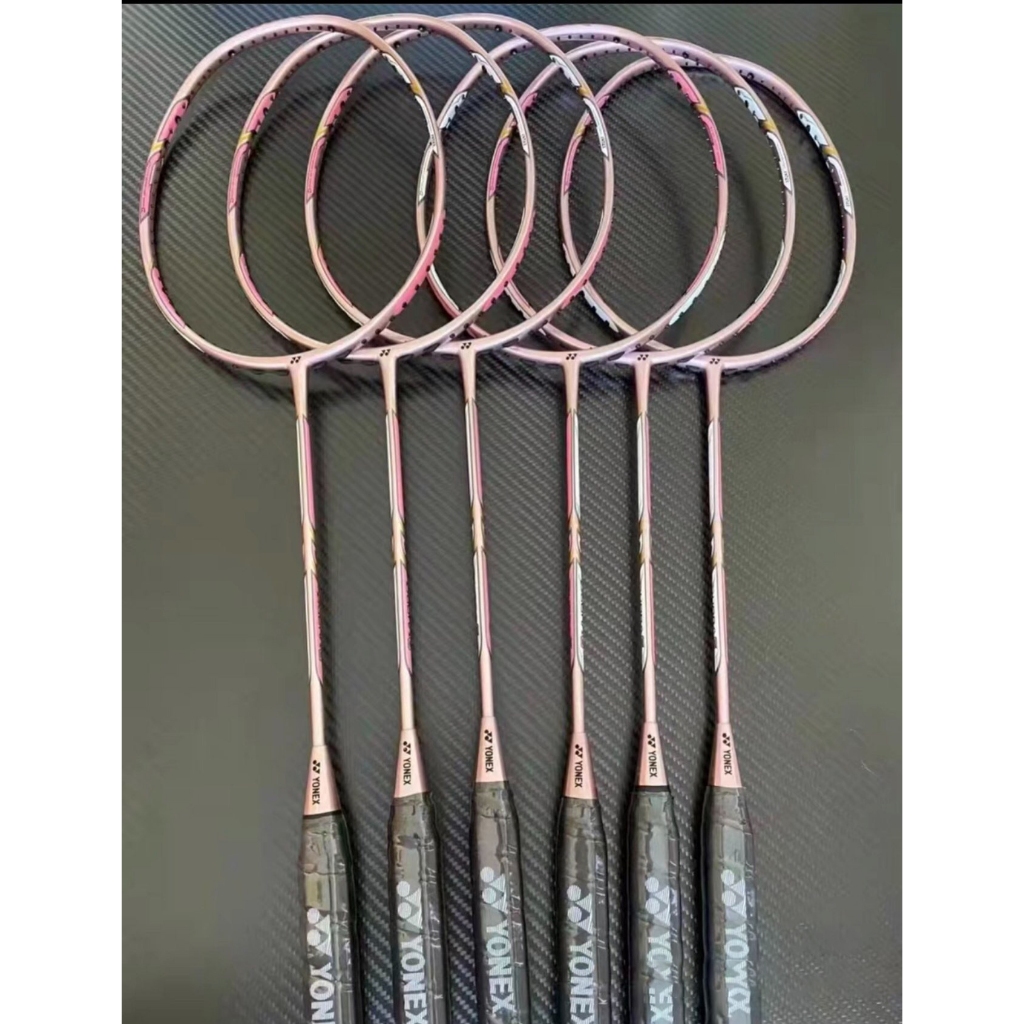 【จัดส่งในวันเดียวกัน】YONEX ไม้แบดมินตัน DUORA 6 Pink ไม้แบดมินตันคาร์บอนเต็มรูปแบบพิเศษสำหรับการ ...