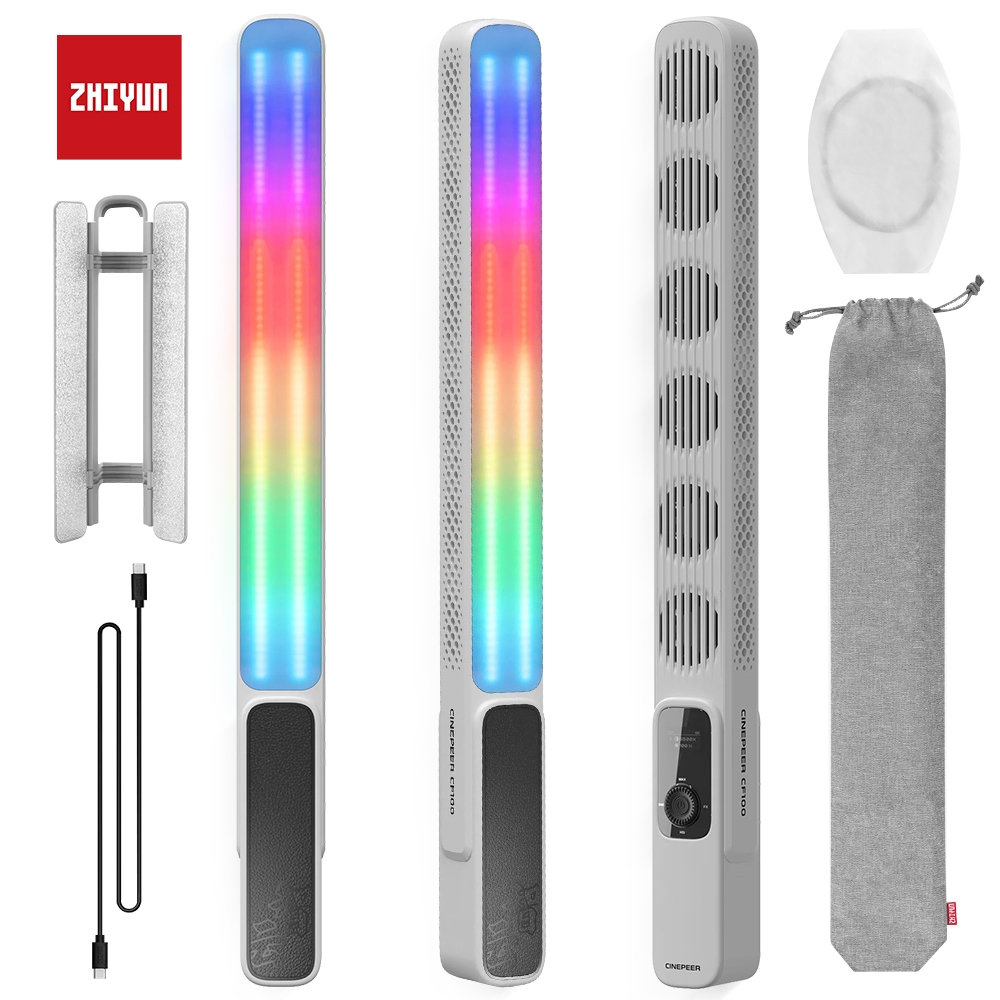 Zhiyun CINEPEER CF100 100W RGB Light Stick 2700K-6500K มือถือ LED Video Light Wand สําหรับ Vlog ...
