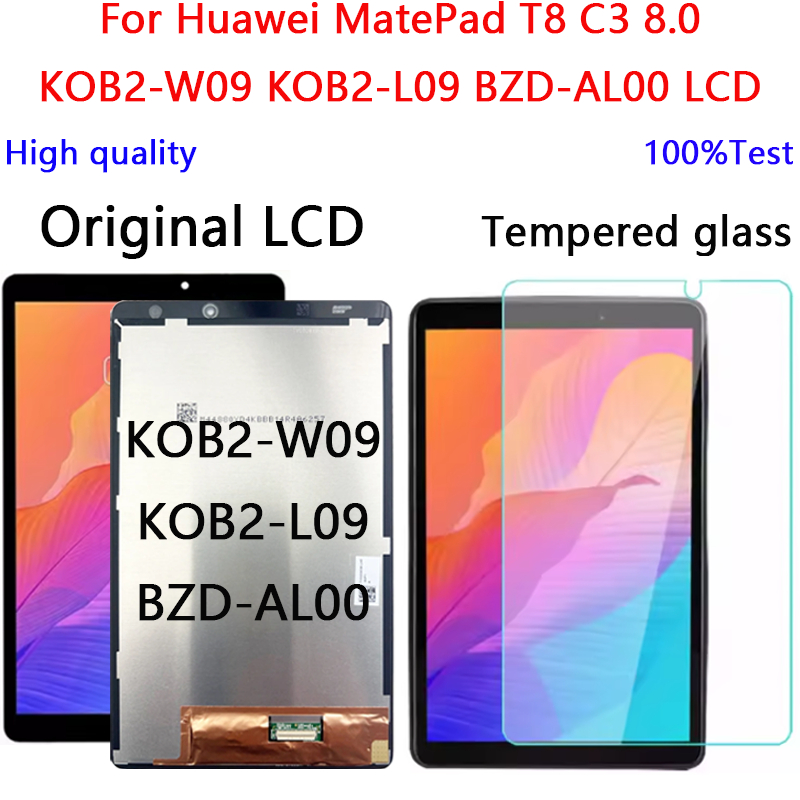 8.0 "Original สําหรับ Huawei MatePad T8 C3 8.0 KOB2-W09 KOB2-L09 BZD ...