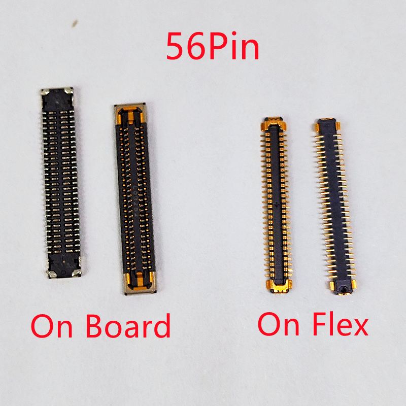 5-20 ชิ้นหน้าจอ LCD Flex FPC Connector 56Pin สําหรับ Samsung Galaxy S20 ...