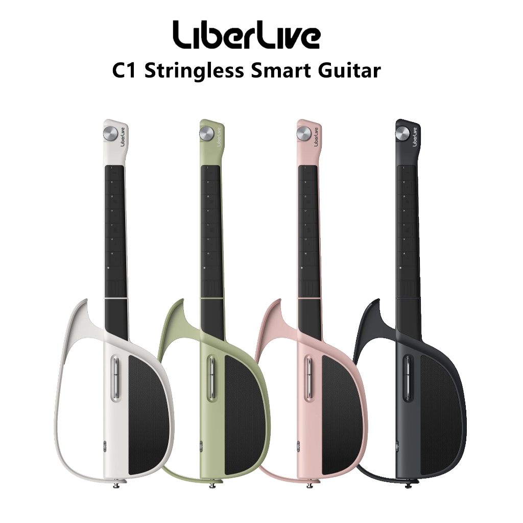 Liberlive C1 Stringless พับได้ Smart Travel Guitar Fusion รองรับพร้อมกระเป๋ากีตาร์กีตาร์กีตาร์ ...