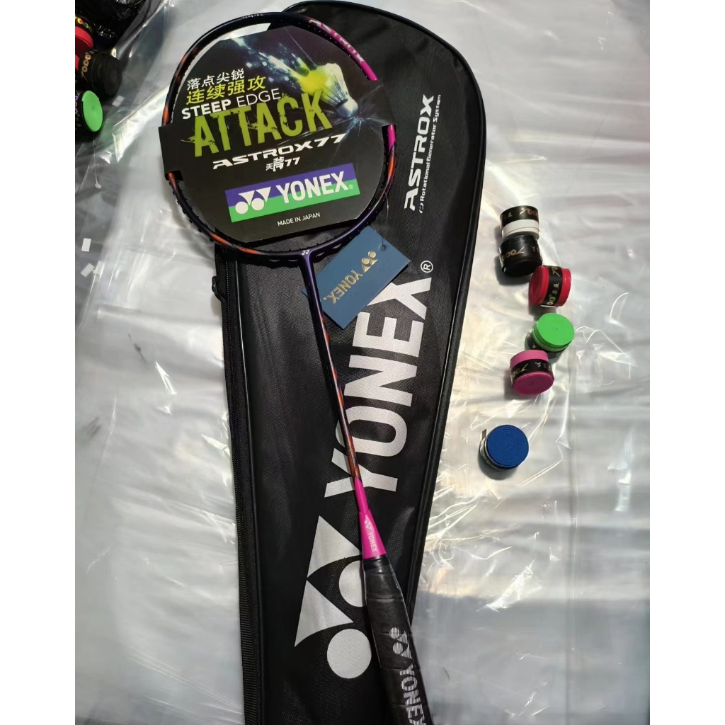 【จัดส่งในวันเดียวกัน】YONEX ไม้แบดมินตัน ASTROX 77 PRO Chen Yu Fei ไม้ ...