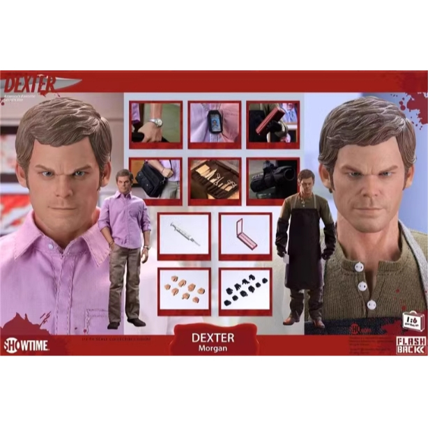 Flashback 1/6 ลิขสิทธิ์แท้ American TV series bloodthirsty forensic ...