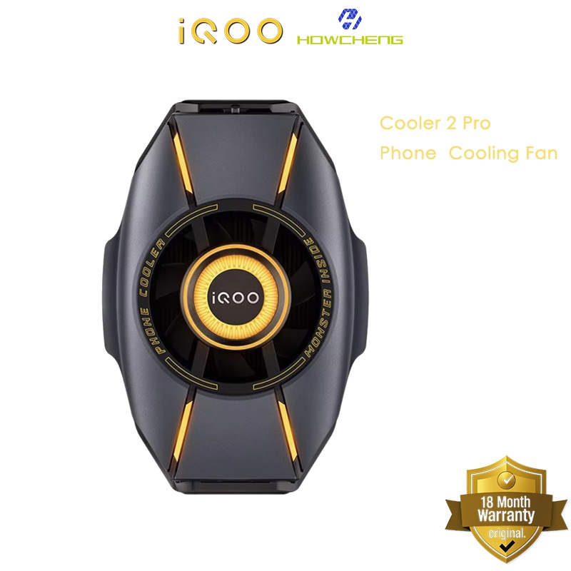 Vivo iQOO Cooler 2 Pro พัดลมระบายความร้อน Halo Light โทรศัพท์สําหรับ ...
