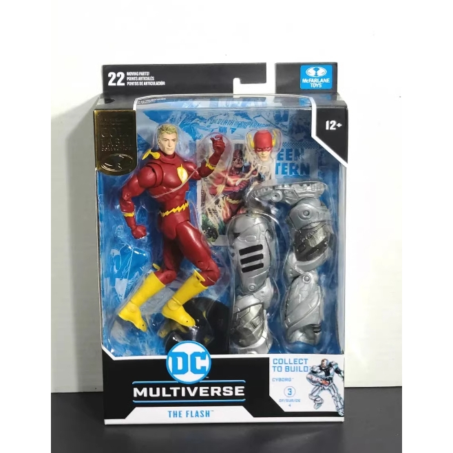 Mcfarlane DC Flash Paradox Steel Bone Combine Figure Set แฟลชกล่อง ...