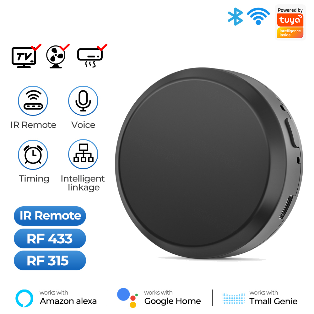 SMATRUL Tuya Smart WiFi RF IR Remote Control For Air Conditioner TV ... SMATRUL Tuya Smart WiFi RF IR Remote Control For Air Conditioner TV ...