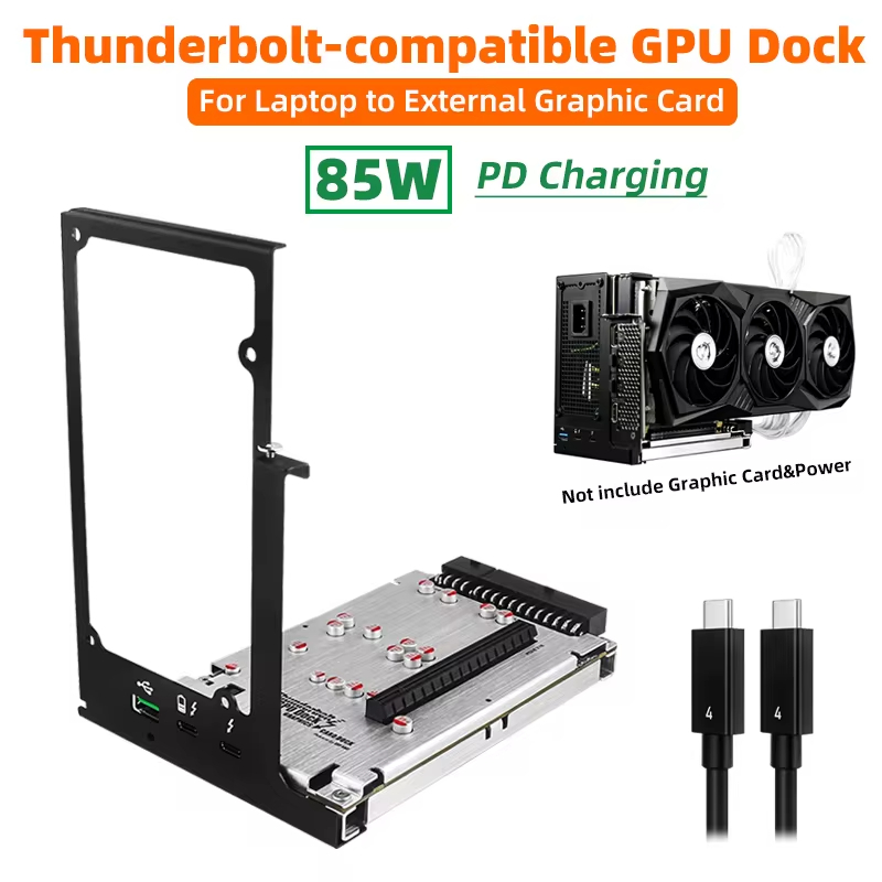 Th3p4g3 85W PD ชาร์จ Thunderbolt-เข้ากันได้กับ GPU Dock สําหรับแล็ปท็อป ...