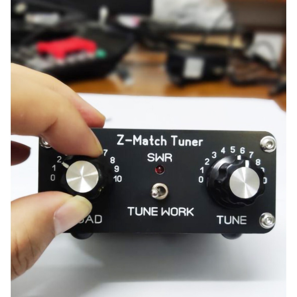 ใหม่ 5W 3-28MHz QRP Z-match คู่มือเสาอากาศจูนเนอร์สําหรับ HAM RADIO CW ...