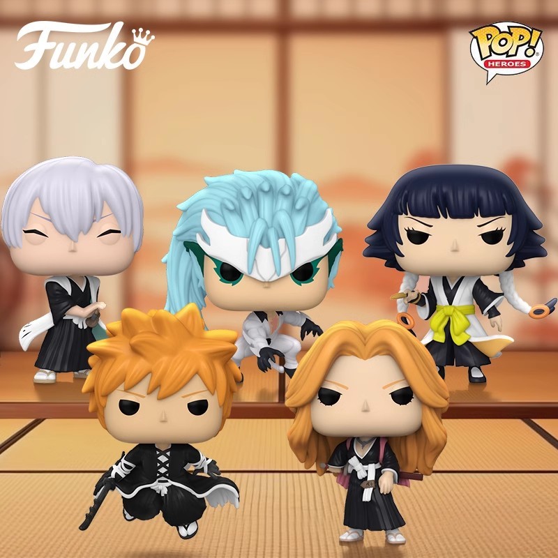 Funko POP Bleach Kurosaki Ichigo Grimmjow Matsumoto Raiku Ichimaru Gin ...