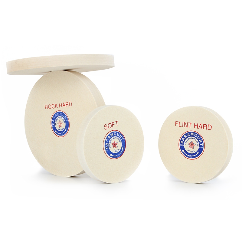 4 นิ้ว 6 นิ้ว Solid Felt Lap ล้อโลหะแก้วพื้นผิวขัด Buff ล้อนุ่มขนาดกลาง Hard Rock Hard Flint ...