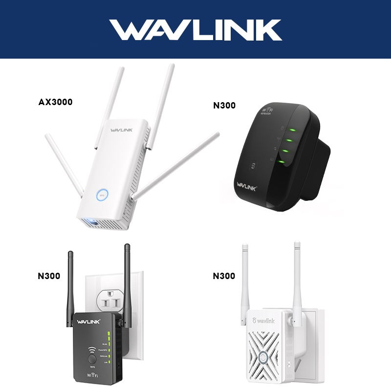 Wavlink AX3000/N300 WiFi Repeater พร้อมฟังก์ชั่น WPS Home WiFi ...