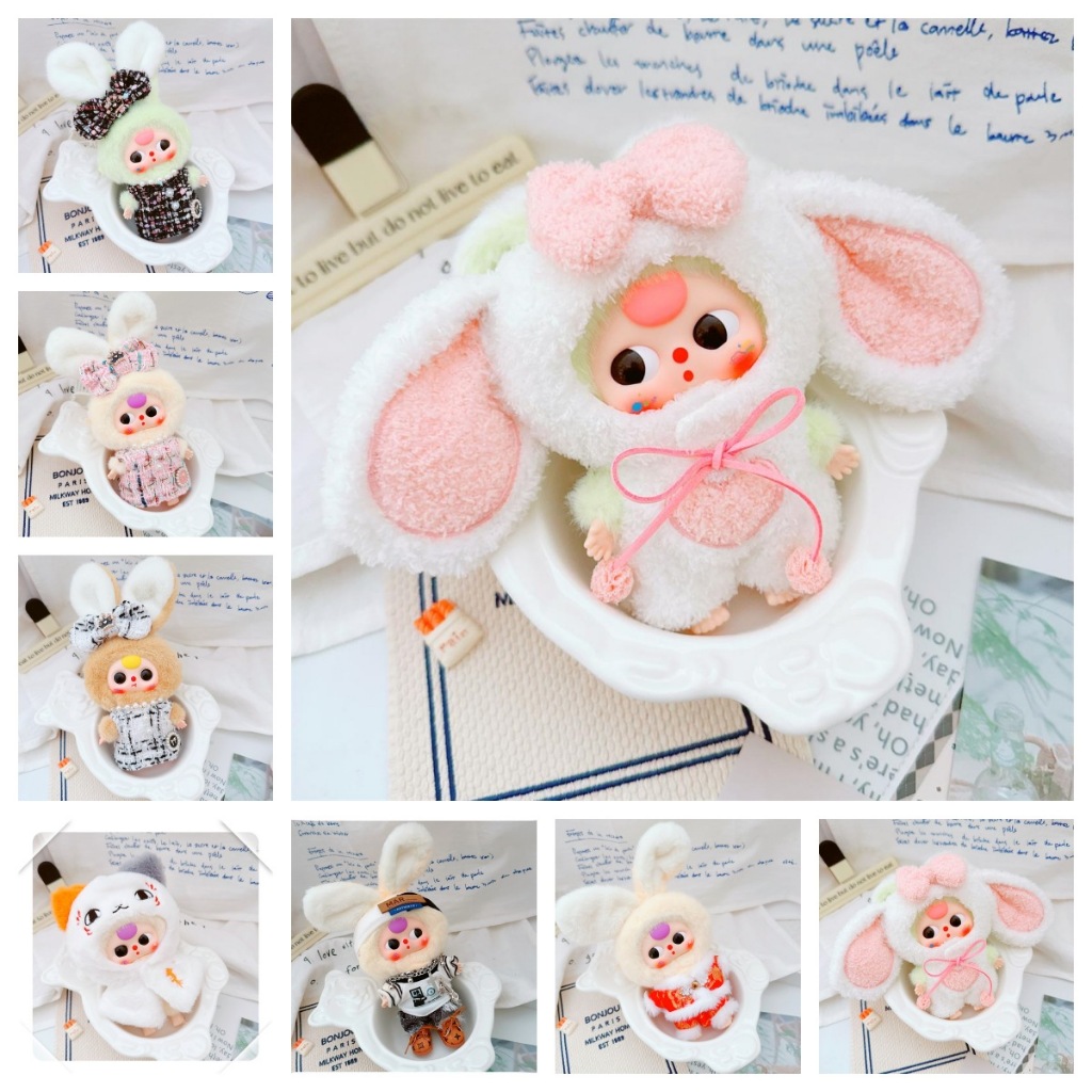 ชุด baby three macaron, ชุด baby three v3 mini, เสื้อผ้า เสื้อผ้าตุ๊กตา ...