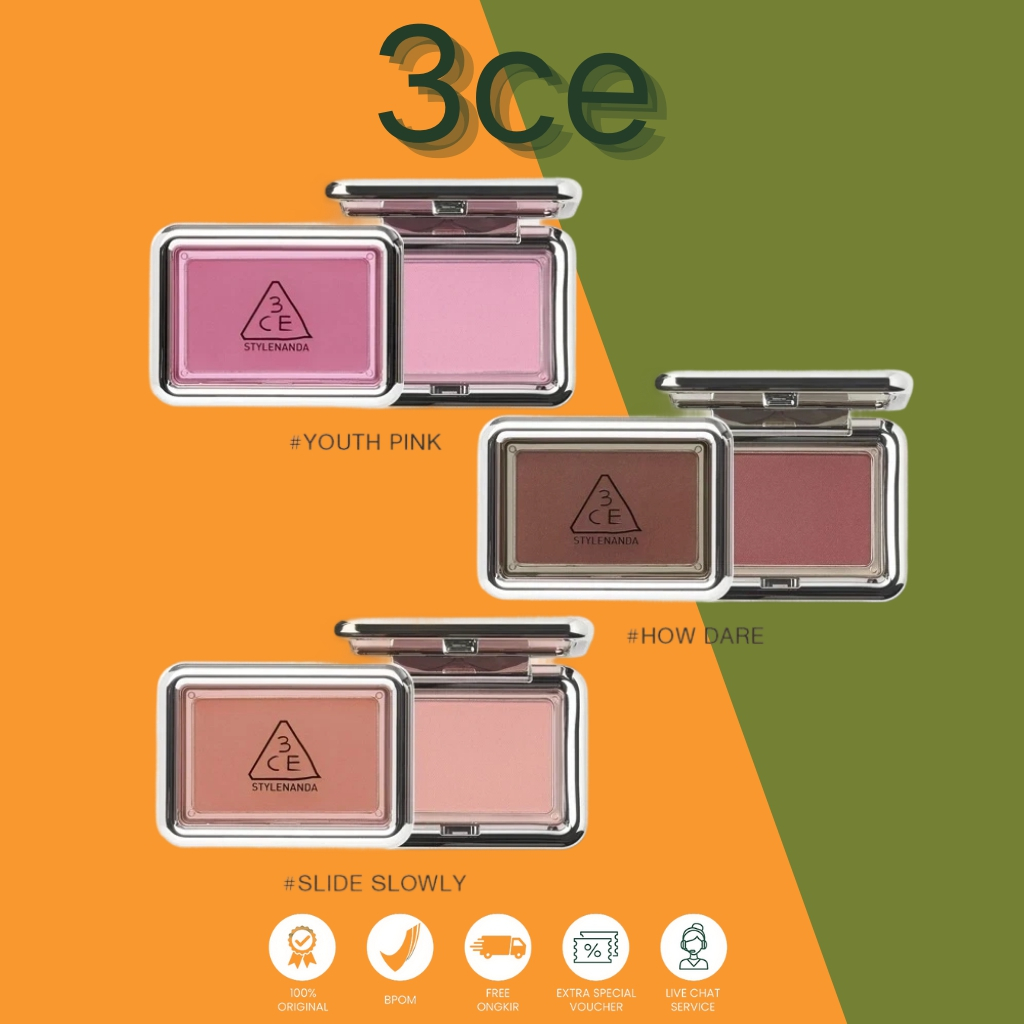 3ce ใหม่ Take Face Blusher 3CE ใหม่ Take Face Blusher 4.5g | Shopee ...
