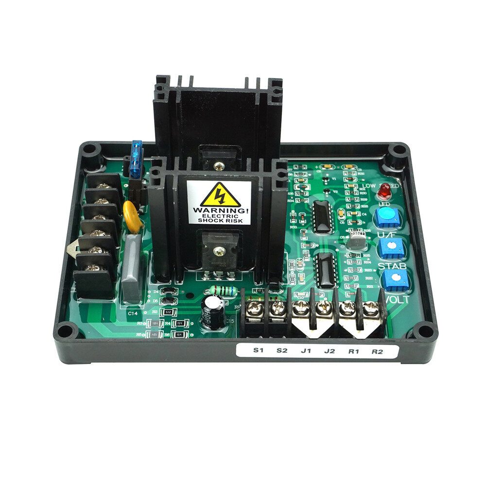 Gavr-20a เครื่องกําเนิดไฟฟ้าแรงดันไฟฟ้า AVR Regulator Board 15 Amp 1/2 ...