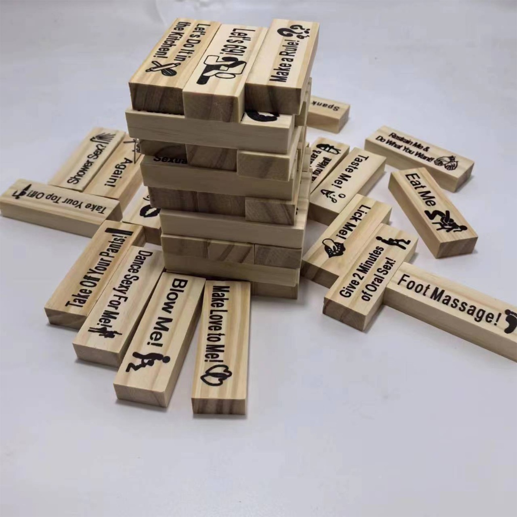 เกม Block Tower Jenga คู่รัก Dating Block Tower Jenga เกม | Shopee Thailand