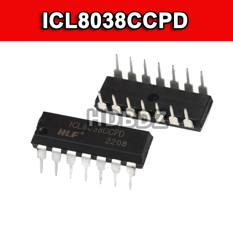 1~3PCS ICL8038CCPD DIP-14 Waveform เครื่องกําเนิดไฟฟ้า Precision ฟังก์ชั่นสัญญาณชิป IC | Shopee ...