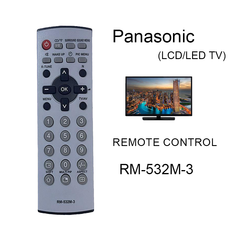 ALANK - รีโมททีวีพานาโซนิค(7010)รุ่นเก่าใช้ได้ทุกรุ่น ใส่ถ่านกดได้เลย ...