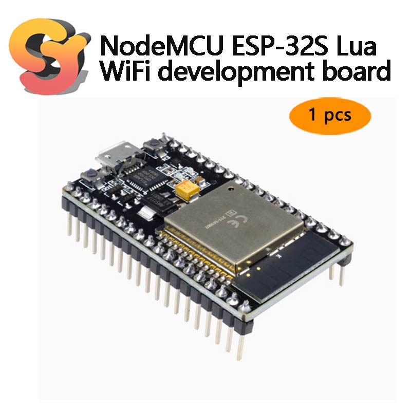 [สต๊อกพร้อม] 1 ชิ้น NodeMCU ESP-32S Lua บอร์ดพัฒนา WiFi พอร์ตอนุกรม WiFi โมดูลบลูทูธ ESP32 บอร์ด ...