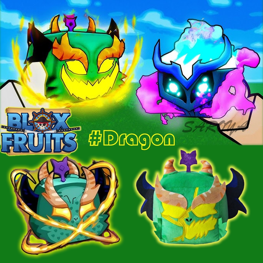 อัพเดทใหม่ Blox Fruit Plush Toy Yeti /Dragon/GAS ตุ๊กตาอนิเมะผลไม้ | Blox Fruits decfeyeth ...