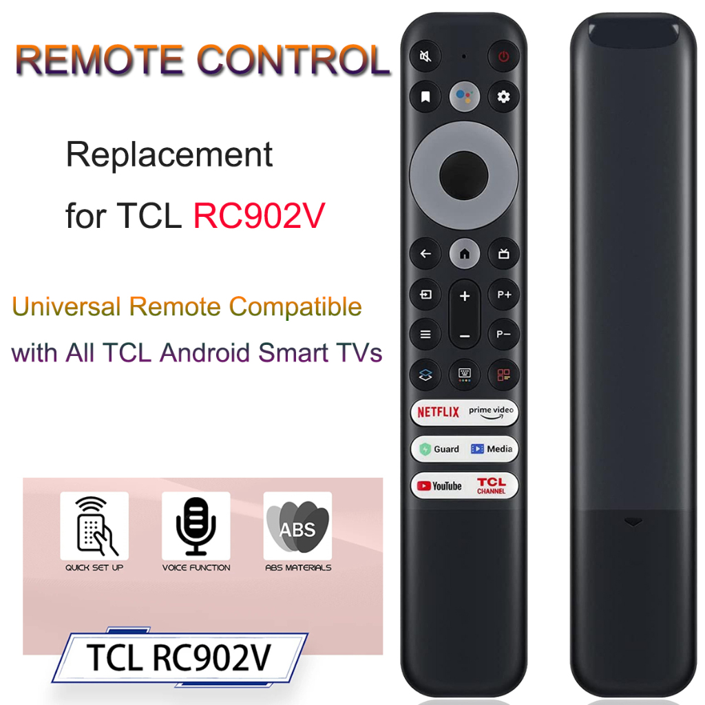 ใหม่ Original RC902V สําหรับ TCL สมาร์ททีวี 50P725G 55C728 75C728 ...