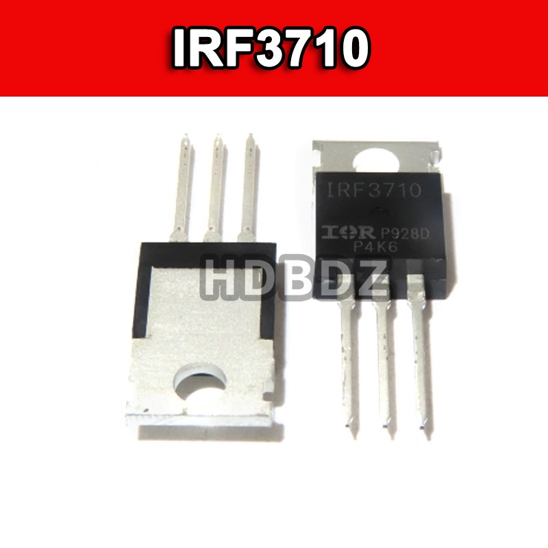 3~10PCS IRF3710 TO-220 MOSFET Nchannel 100V 57A 三管 IC | Shopee Thailand