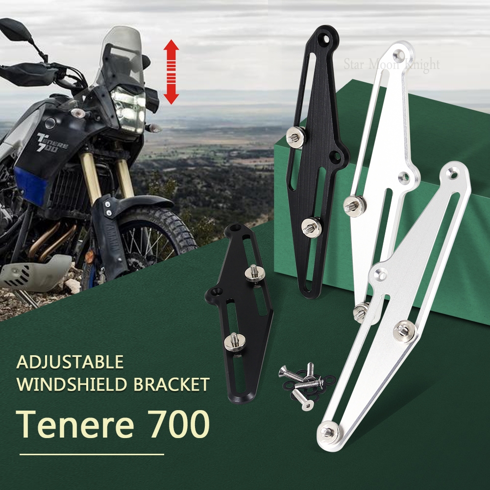วงเล็บกระจกหน้ารถตัวปรับกระจกหน้ารถรถจักรยานยนต์สําหรับ YAMAHA TENERE 700 T700 T 700 Tenere700 ...