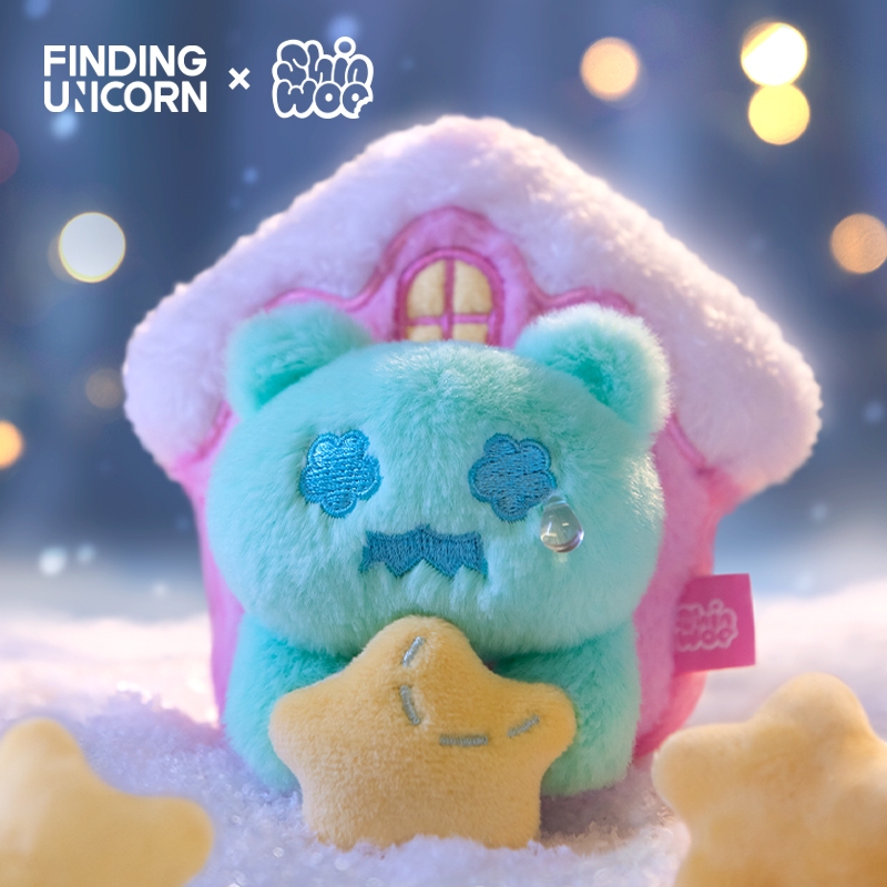 FINDING UNICORN ShinWoo The Cold Hug Series Plush Blind Box（Single Box ...