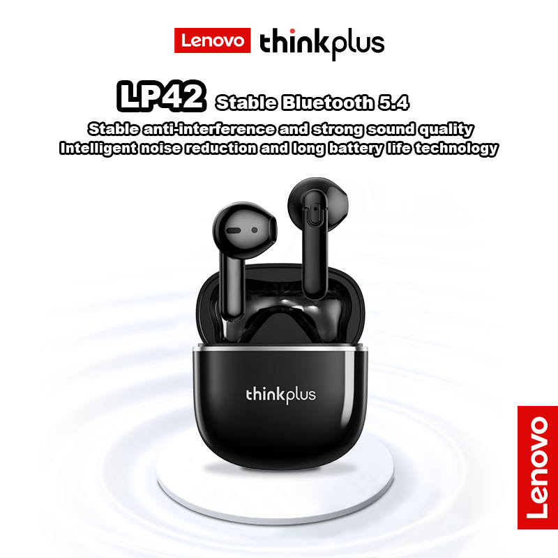Lenovo LP42 หูฟัง บลูทูธตัดเสียงรบกวน สัมผัสอัจฉริยะ ความหน่วงต่ำ อายุ ...