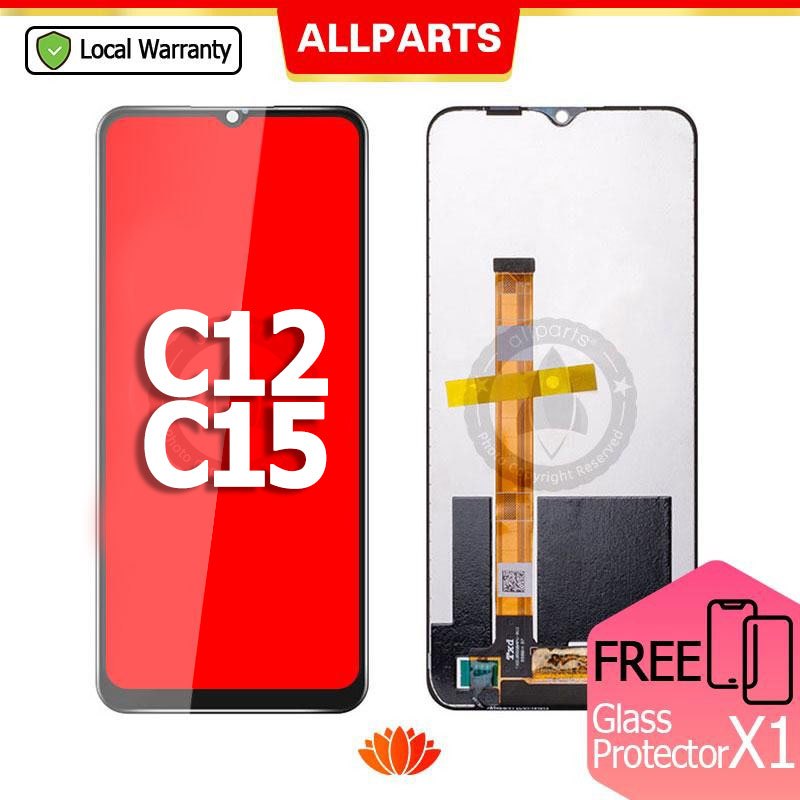 Display จอ ทัช สำหรับ Realme C11 2020 C12 C15 LCD หน้าจอ พร้อมทัชสกรีน ...