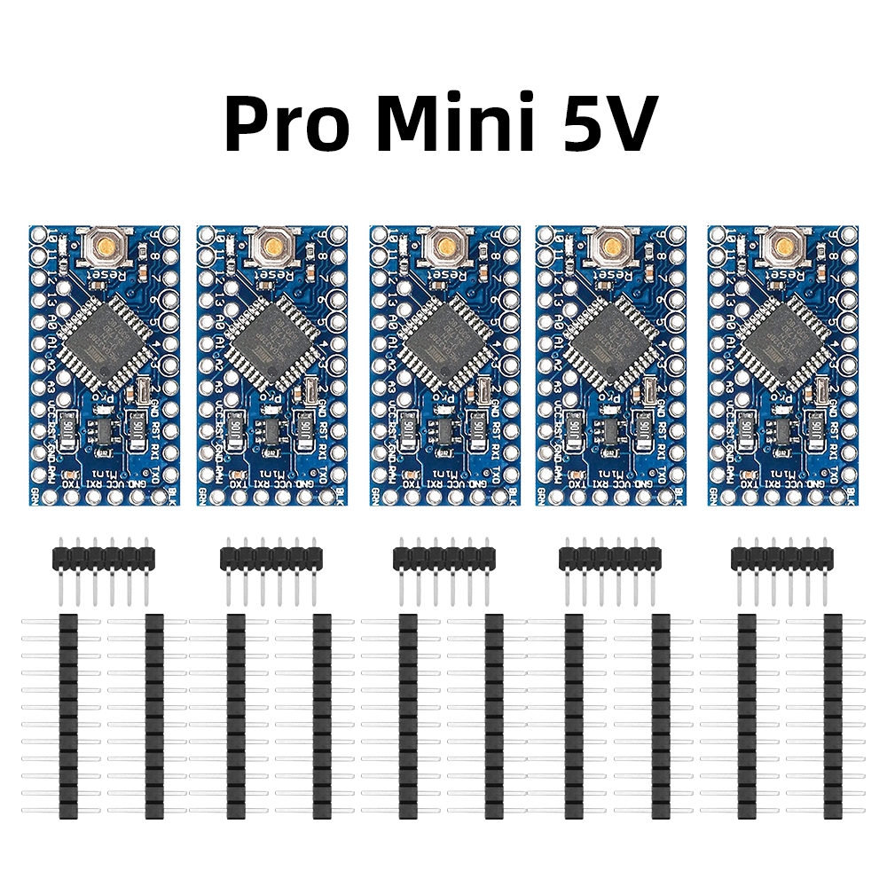 1/5pcs Pro Mini 328P Mini 5V/16MHZ ATMEGA328 ATMEGA328P-AU สําหรับ ...