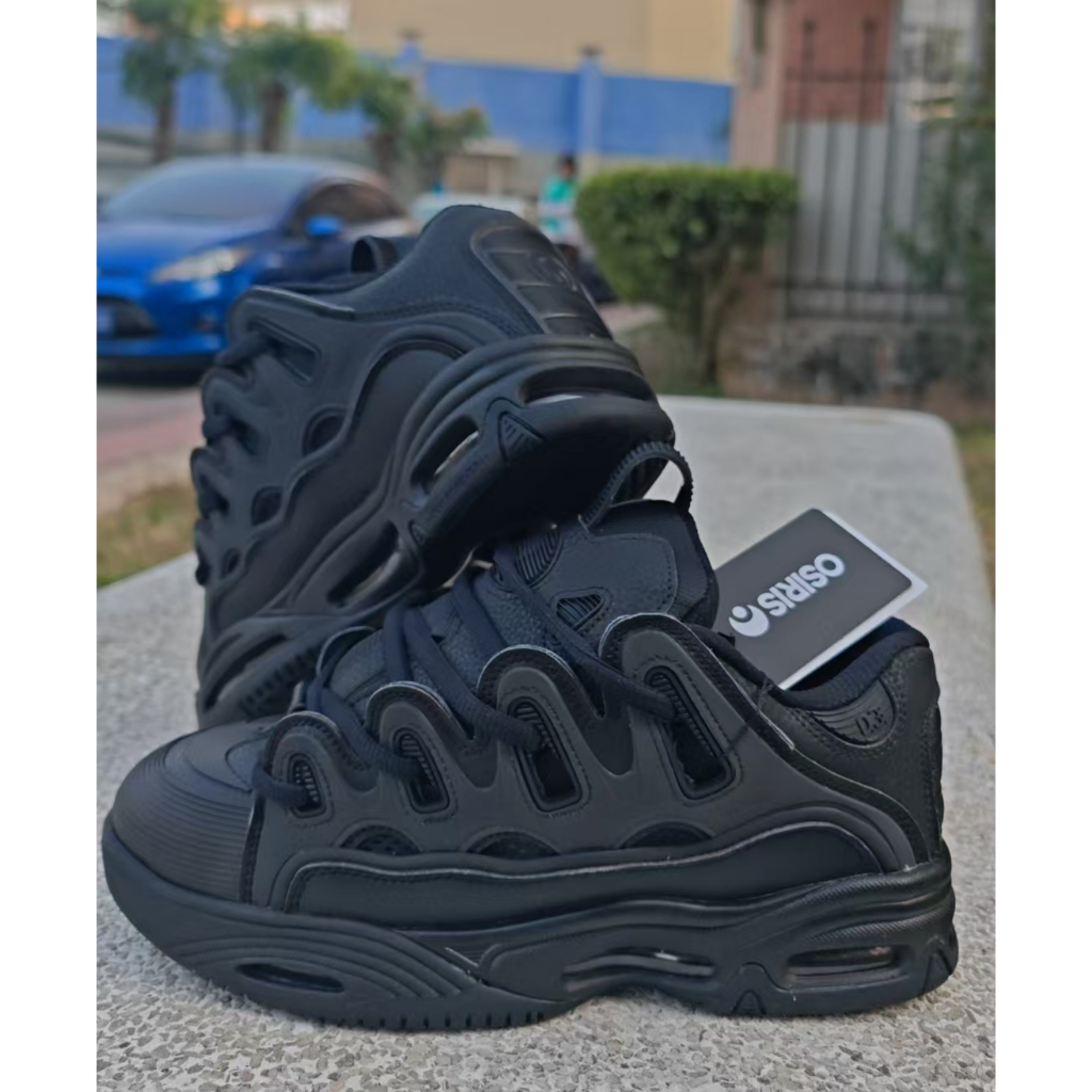 Osiris D3 Black Knight 3M สะท้อน Hip Hop คู่ Full Air Cushion Jumbo ...