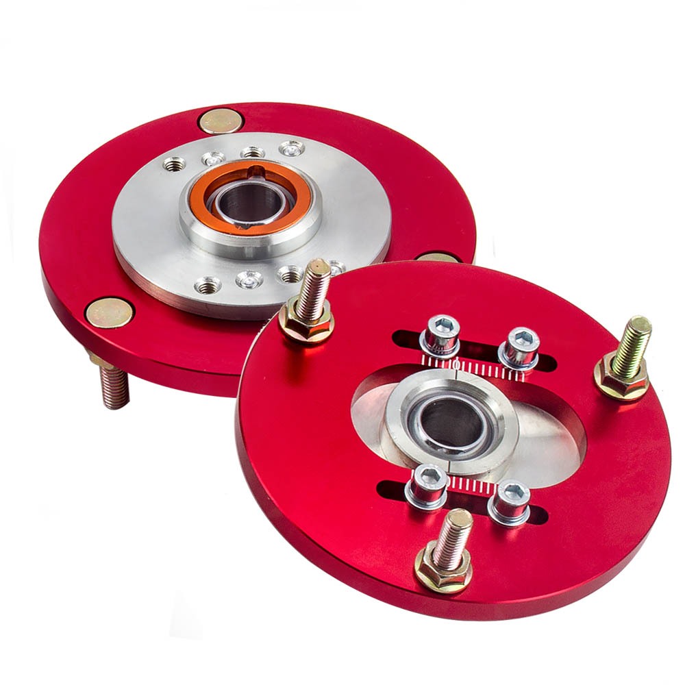 Maxpeedingrods 2 ชิ้นด้านหน้า Coilover Top Mounts สําหรับ BMW E36 3 ...