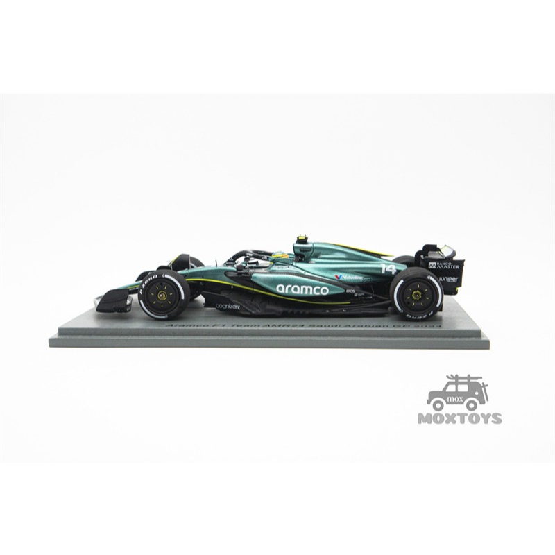 Spark 1:43 AM Aramco F1 Team AMR24 No.14 Saudi Arabian GP 2024.เฟอร์นิ ...