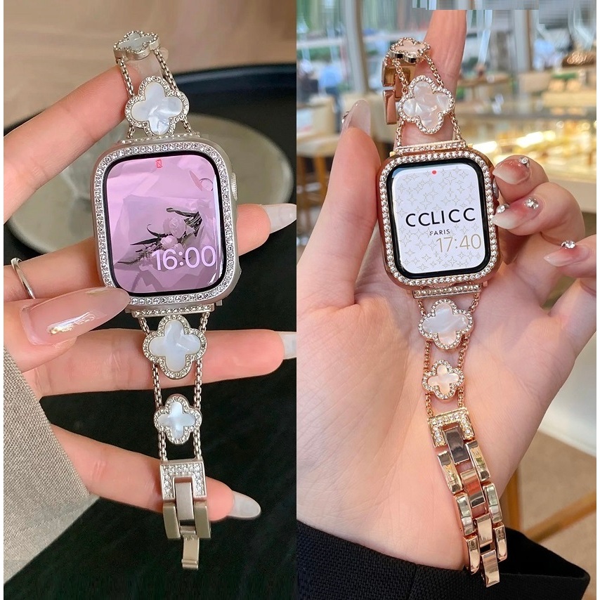 For เคส Huawei watch Fit 4 Case + สาย Huawei Watch Fit 4 Strap Clover ...