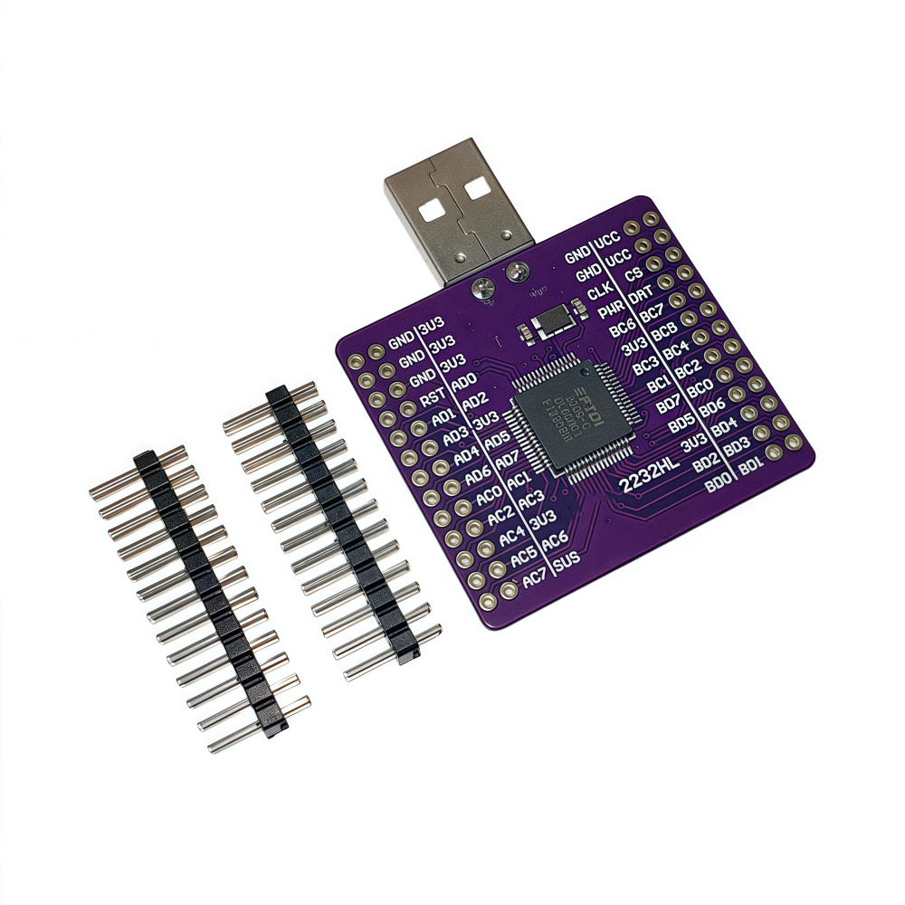 Ft2232hl โมดูล USB ถึง UART/FIFO/SPI/I2C/JTAG/RS232 | Shopee Thailand